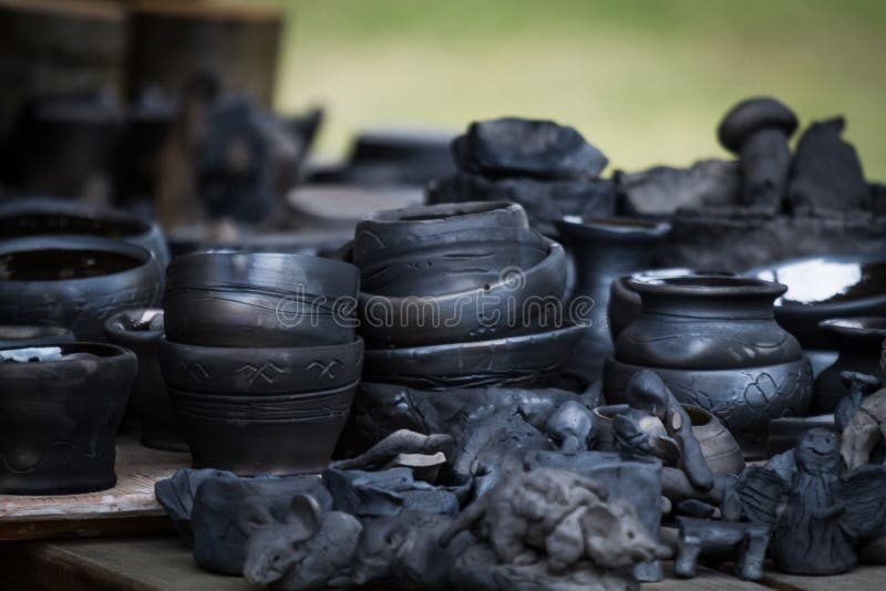 Ceramic Workshop Production in the Warehouse Stock Image - Image of ...
