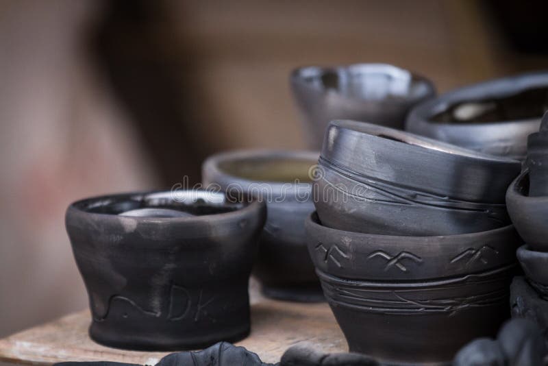 Ceramic Workshop Production in the Warehouse Stock Image - Image of ...