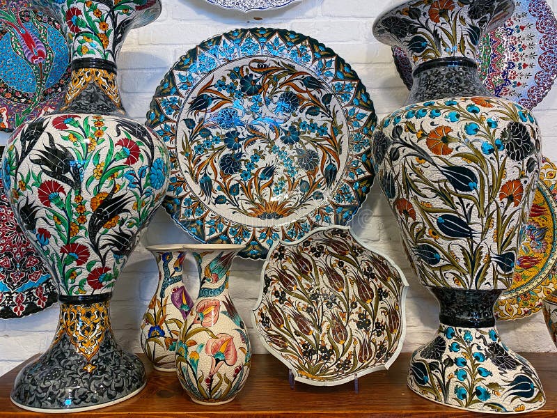 Ceramics Decorative Plates, Islamic Plate with Mandala Pattern, View ...