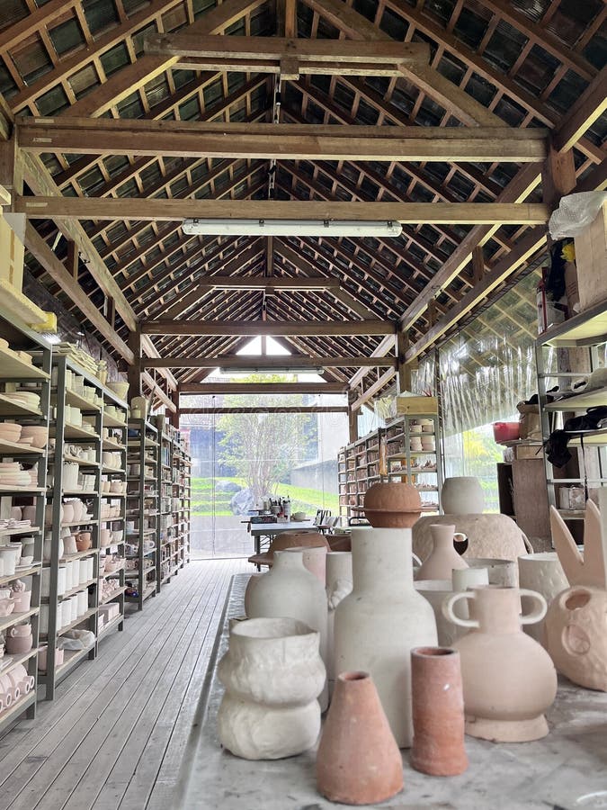 Ceramics studio editorial stock image. Image of stunning - 373148339