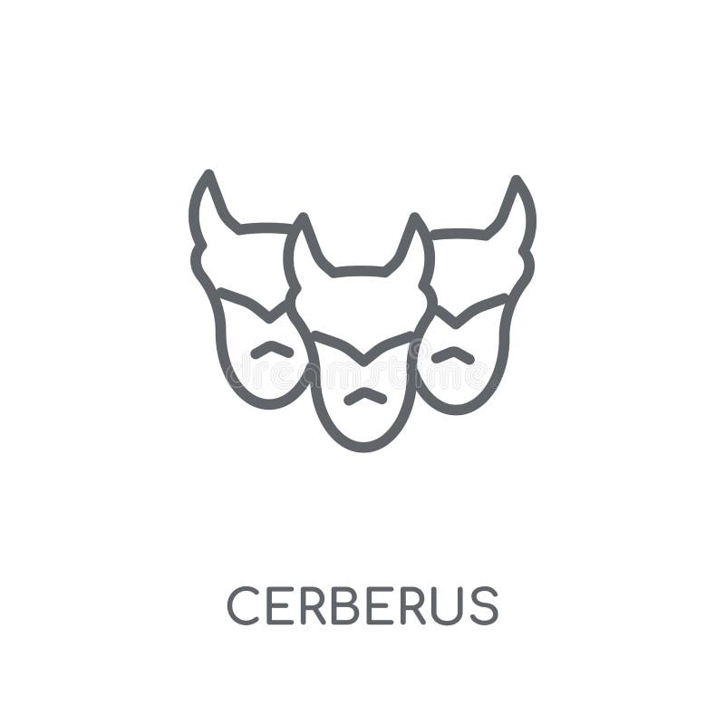 Cerberus Icon. Trendy Modern Flat Linear Vector Cerberus Icon on Stock ... Cerberus Icon. Trendy Modern Flat Linear Vector Cerberus Icon on Stock ...