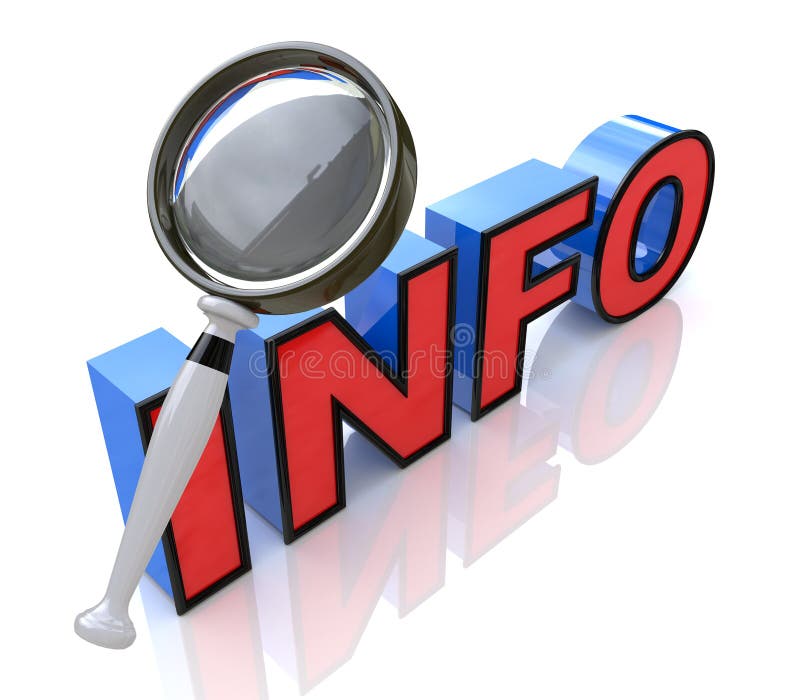 Cercando per informazione illustrazione di stock. Illustrazione di ...