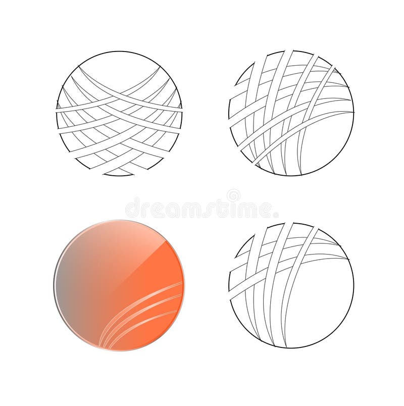 Cerchio Logo Icon Graphic Design Illustrazione di Stock - Illustrazione ...