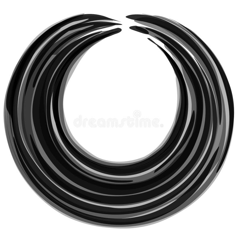 Cercle Noir Ring Hole Shape Photo stock - Image du agrafe, rendez: 2728514
