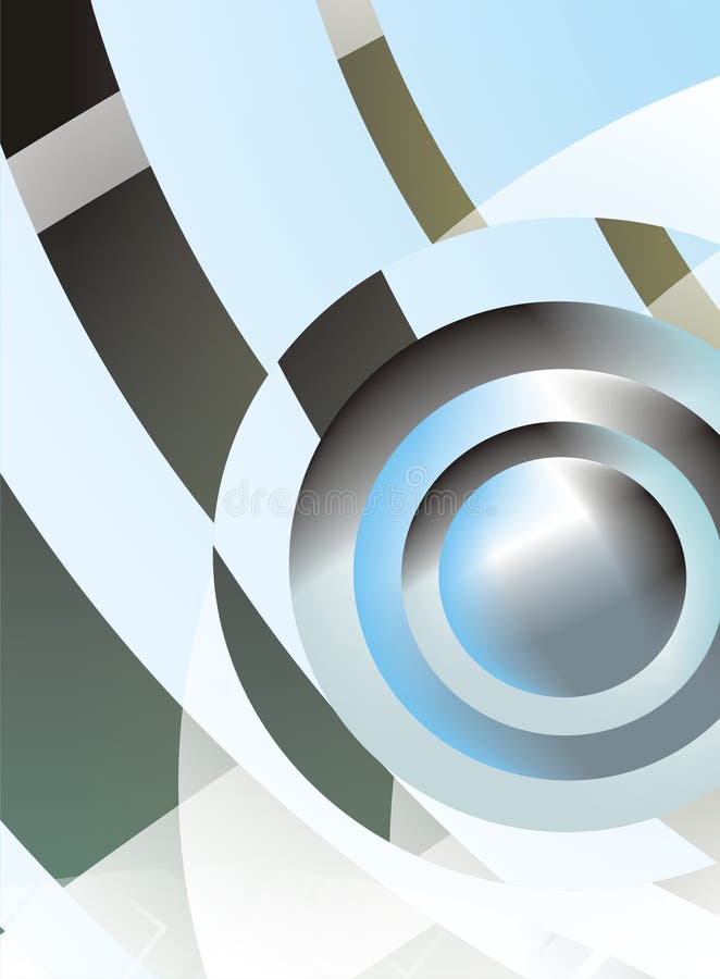 Cercles Concentriques Et Lignes Illustration de Vecteur - Illustration ...