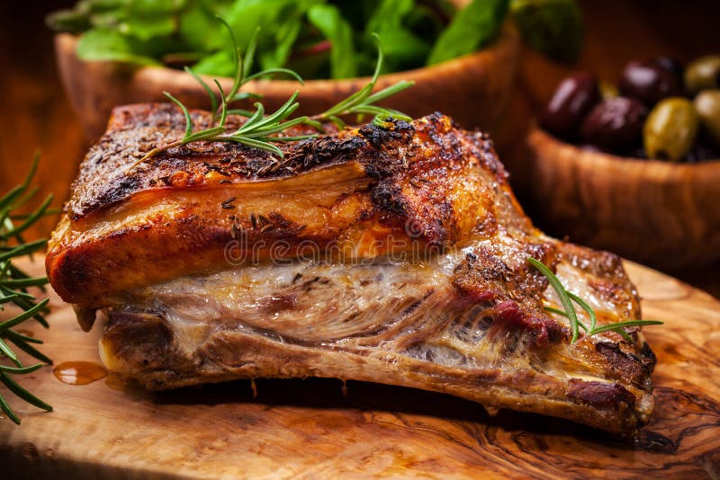 Cerdo asado imagen de archivo. Imagen de vientre, dieta - 28599669