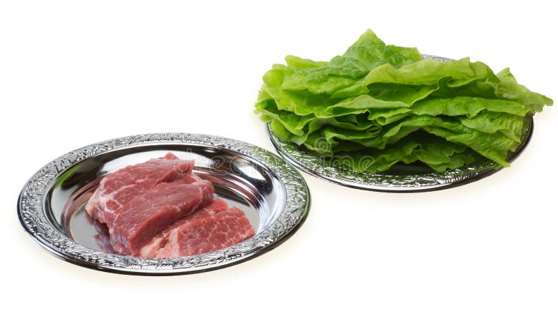 Lechuga coreana imagen de archivo. Imagen de alimento - 84931973