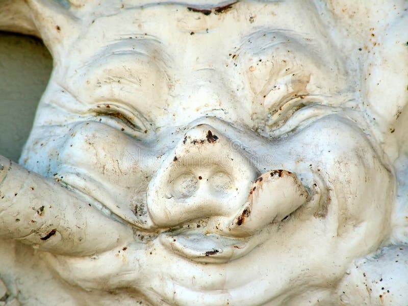 Cerdo que fuma foto de archivo. Imagen de risa, cerdo, cenicero - 80334