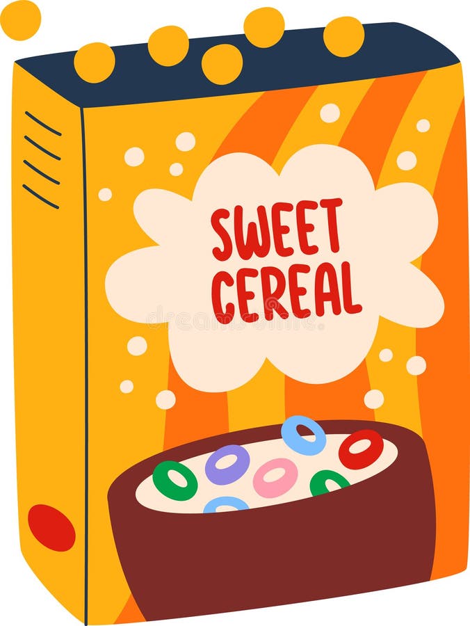 Cereal Corn Flakes stock vector. Illustration of flakes - 328927931