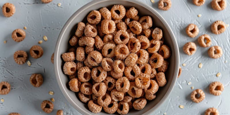 Cereal Organic Texture Close-up Stock Illustration - Illustration of ...