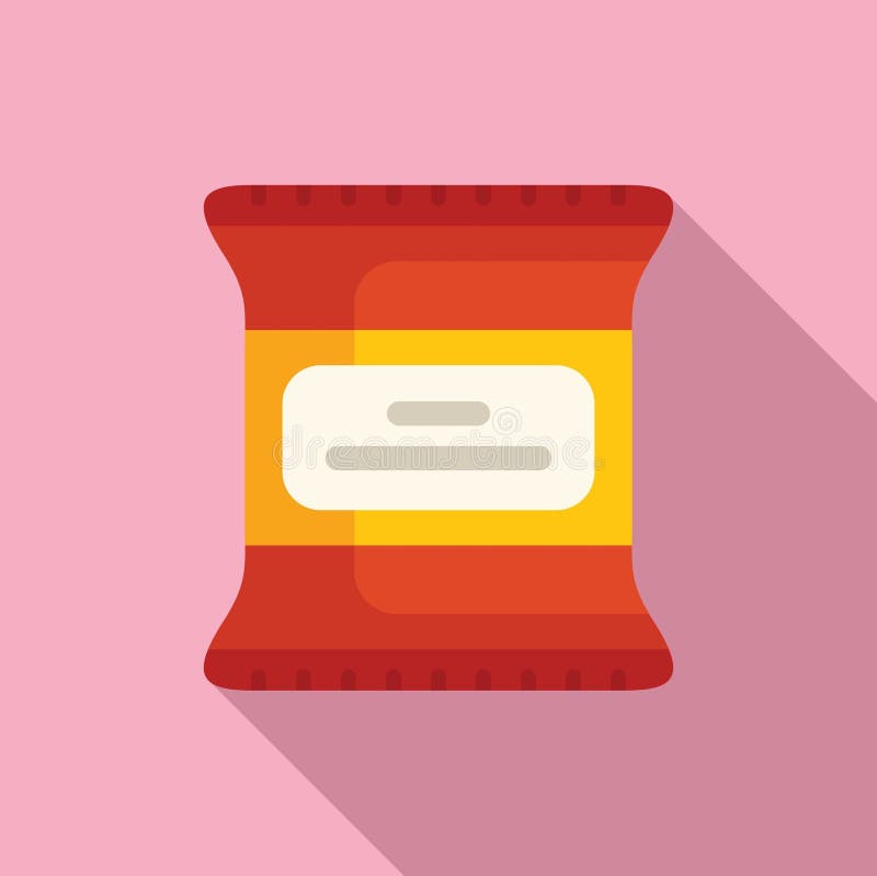 Cereal Package Food Icon Flat Vector. Vending Machine Meal Stock ...