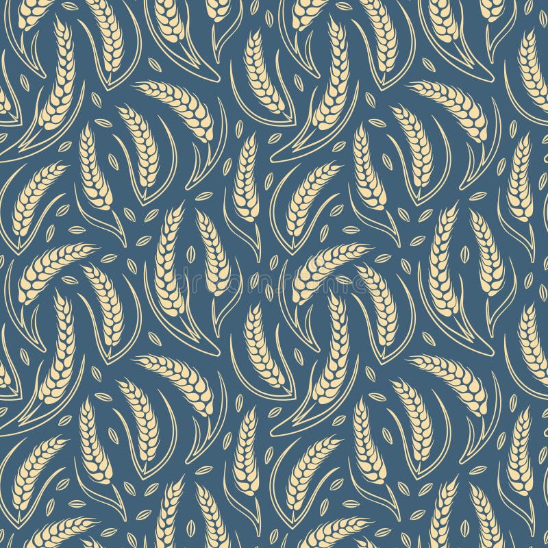 Cereal seamless pattern stock vector. Illustration of food - 230920503