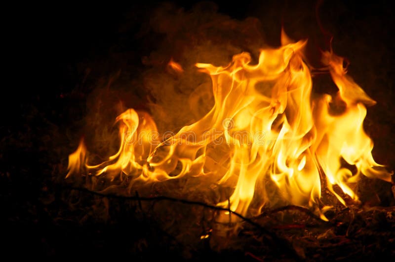 Ceremonial fire at night stock photo. Image of ceremonial - 37787334