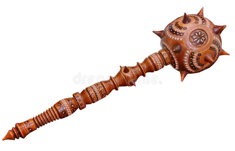 Ceremonial Mace of Ukrainian Hetmans 2 Stock Image - Image of club ...