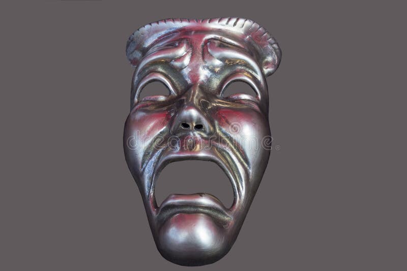 Ceremonial Mask of Ancient Cult Stock Photo - Image of darkness ...