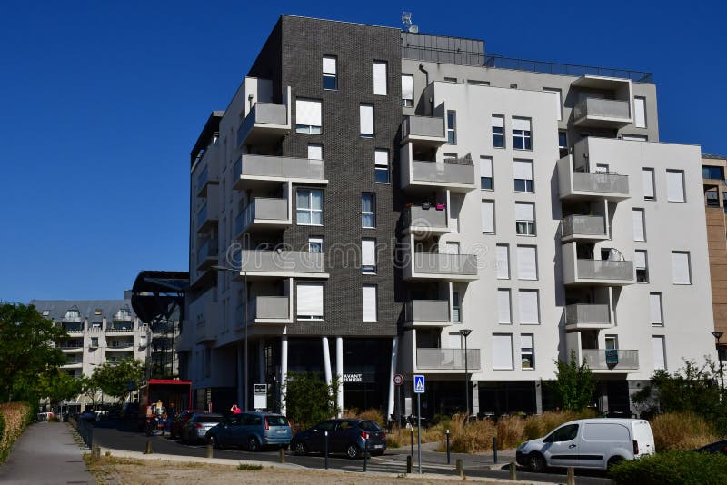 Cergy; France - August 4 2020 : the Hauts De Cergy Editorial Photo ...