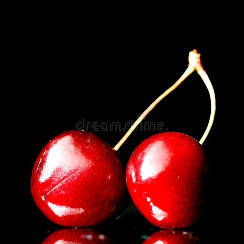 Cerise image stock. Image du doux, noir, fermer, agriculture - 5648641