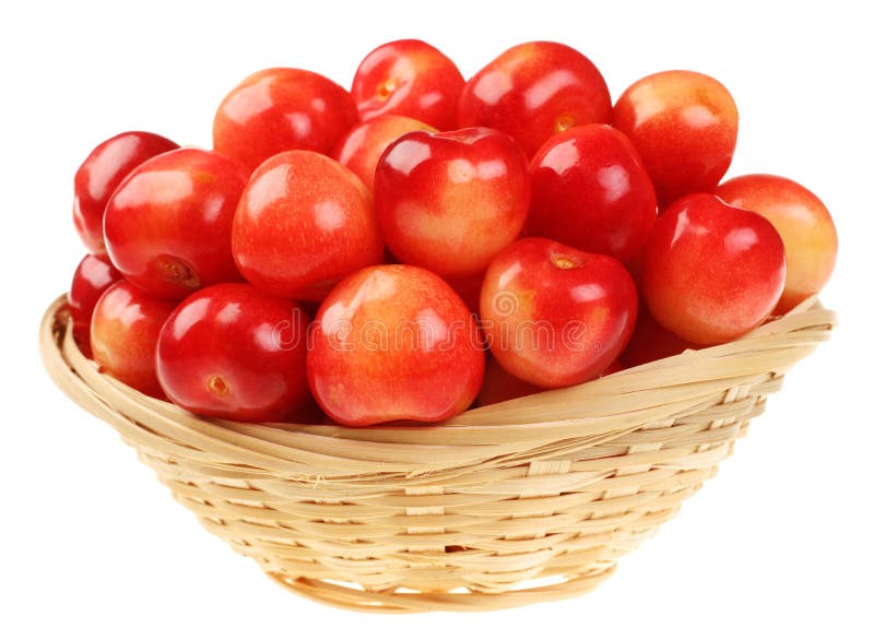 Cerise rouge image stock. Image du brillant, cerise, baie - 11694857