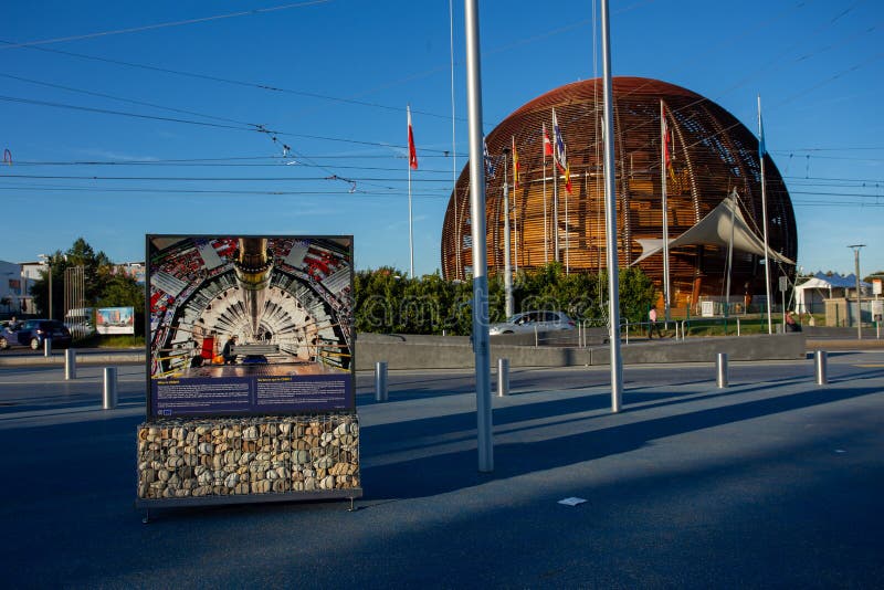 Cern Geneva International Research Center Editorial Photo - Image of ...