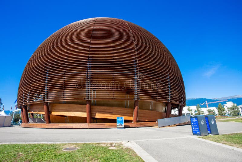 Cern Geneva International Research Center Editorial Stock Image - Image ...