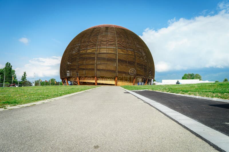 CERN, Genewa obraz stock editorial. Obraz złożonej z wejście - 42308014