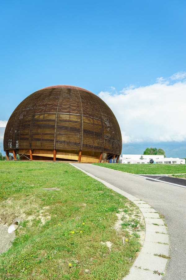 CERN, Genf redaktionelles stockbild. Bild von europäisch - 42308014