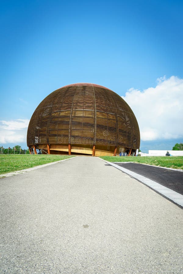 CERN, Genf redaktionelles stockbild. Bild von europäisch - 42308014