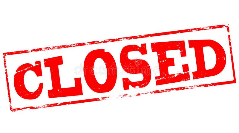 Cerrado stock de ilustración. Ilustración de sello, cubierto - 109042509