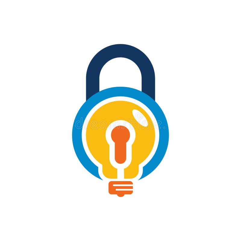 Cerradura Logo Icon Design De La Idea Ilustración del Vector ...