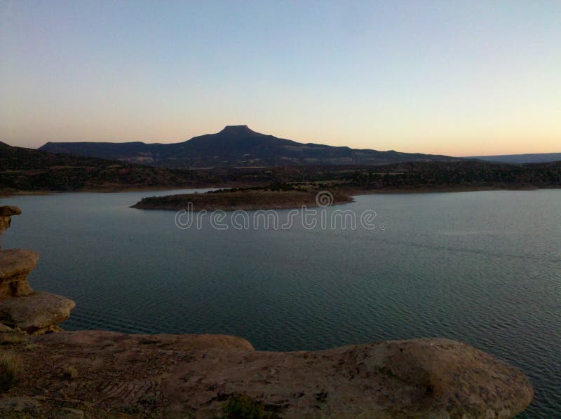 Cerro Pedernal foto de archivo. Imagen de sudoeste, sunset - 52300270