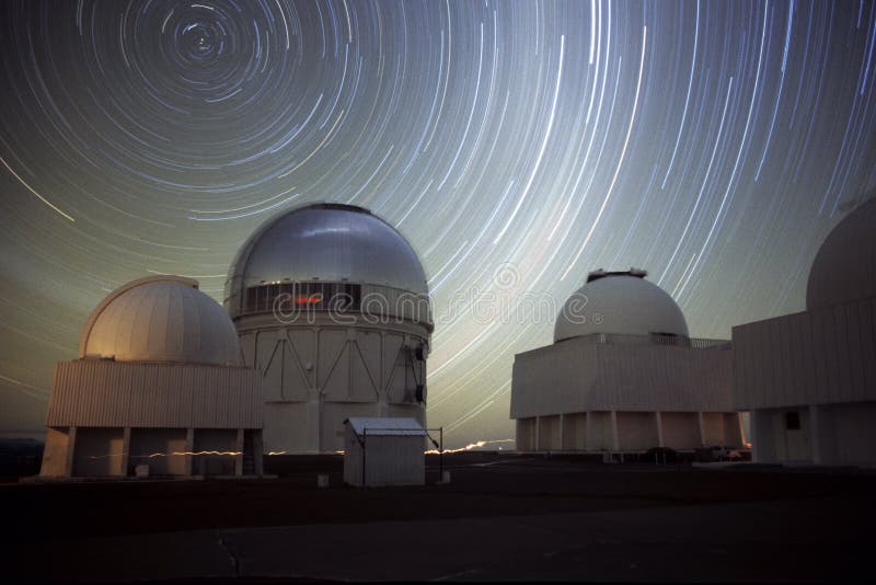 Cerro Tololo Inter-American Observatory Stock Photo - Image of sunset ...