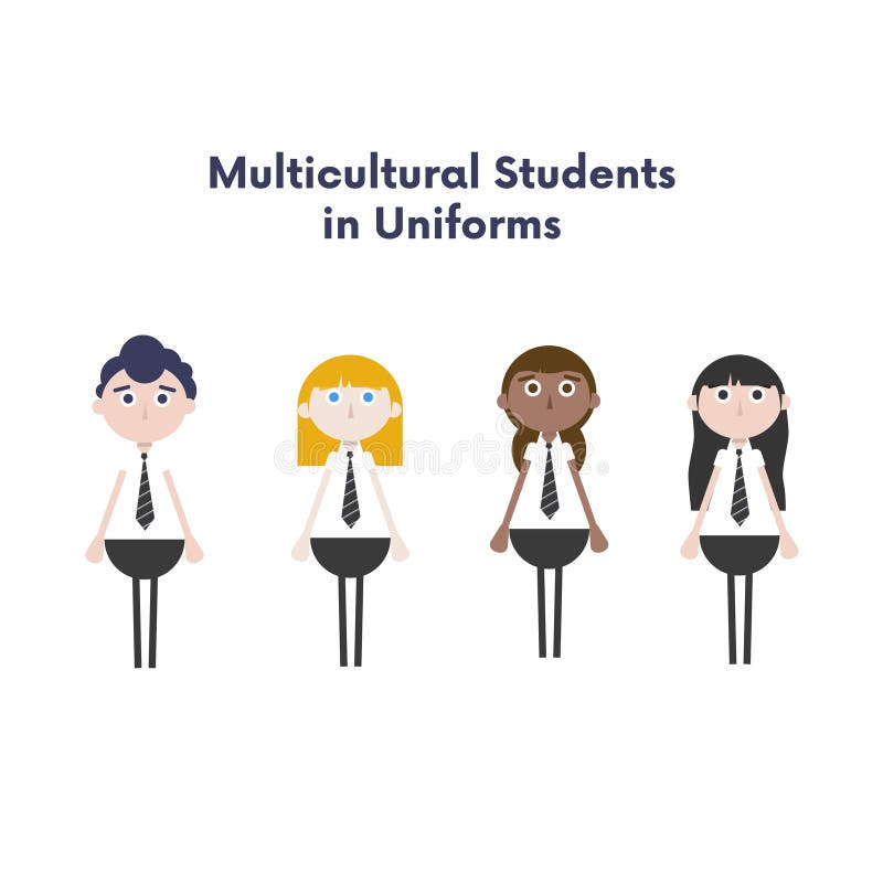 A Flat Design Vector Illustration of Global Classroom: United in ...