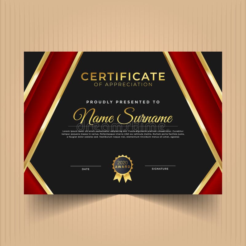 Flower Certificate Template for Achievements Graduation Diploma Design ...