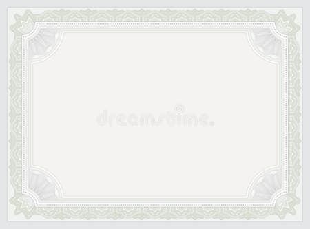Blank Certificate Background Stock Illustrations – 65,021 Blank ...