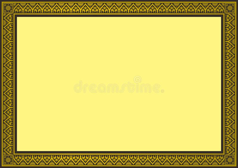 Certificate Border stock vector. Illustration of fine - 88827609