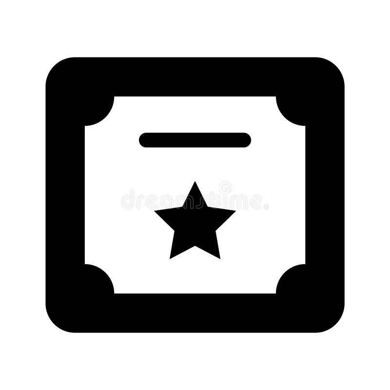 Certificate stock vector. Illustration of certificate - 339444317