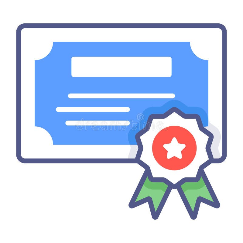 Certificate, Diploma, Certification Modern Concepts Flat Design ...