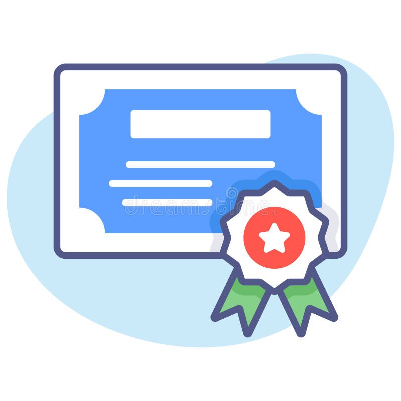 Certificate, Diploma, Certification Modern Concepts Flat Design ...