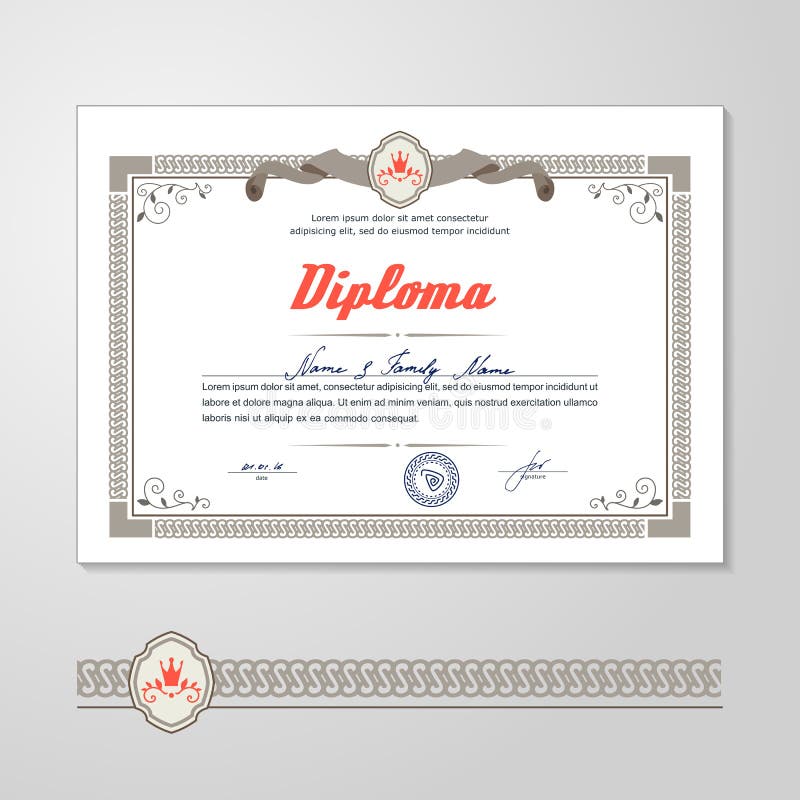 Certificate Edge Design Stock Illustrations – 1,705 Certificate Edge ...
