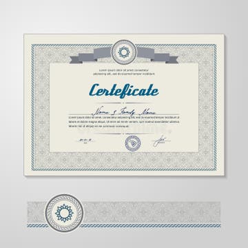 Certificate Edge Stock Illustrations – 5,695 Certificate Edge Stock ...
