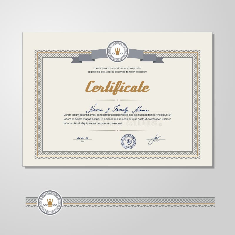 Certificate Edge Design Stock Illustrations – 1,705 Certificate Edge ...
