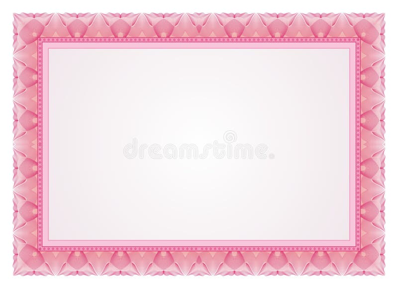 Certificate - Frame - Border Stock Vector - Illustration of document ...