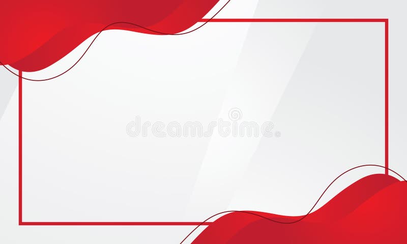 Luxury Certificate Frame with Red Wave Corner Vector Images Stock ...