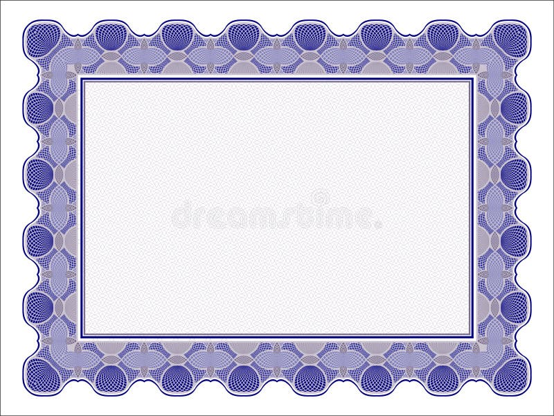 Certificate Frame, Modern, Minimalis and Elegant Stock Illustration ...