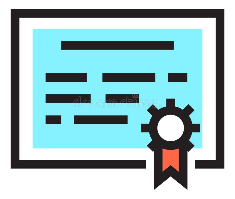 Qualification Certificate Vector Modern Template with Polygonal ...