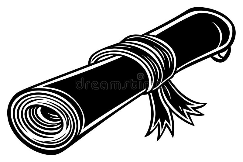Roll Diploma Stock Illustrations – 4,769 Roll Diploma Stock ...