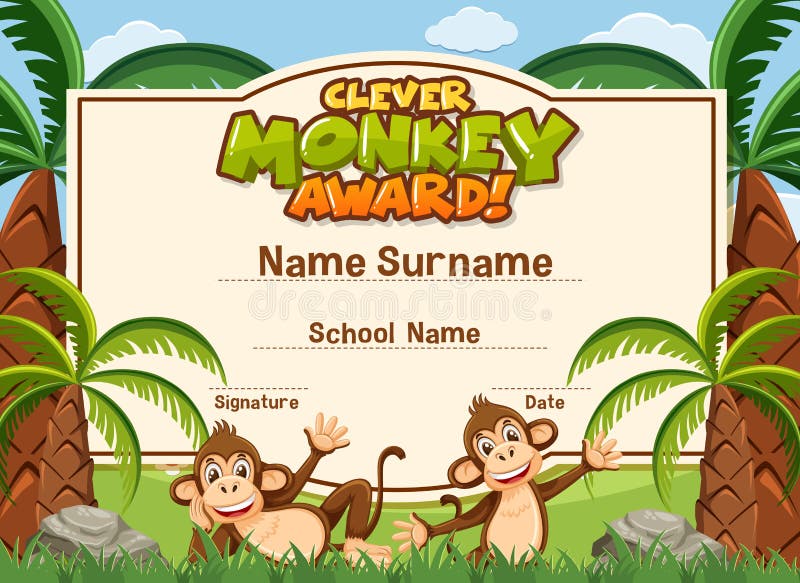 Monkey Award Stock Illustrations – 106 Monkey Award Stock Illustrations, Vectors & Clipart ...