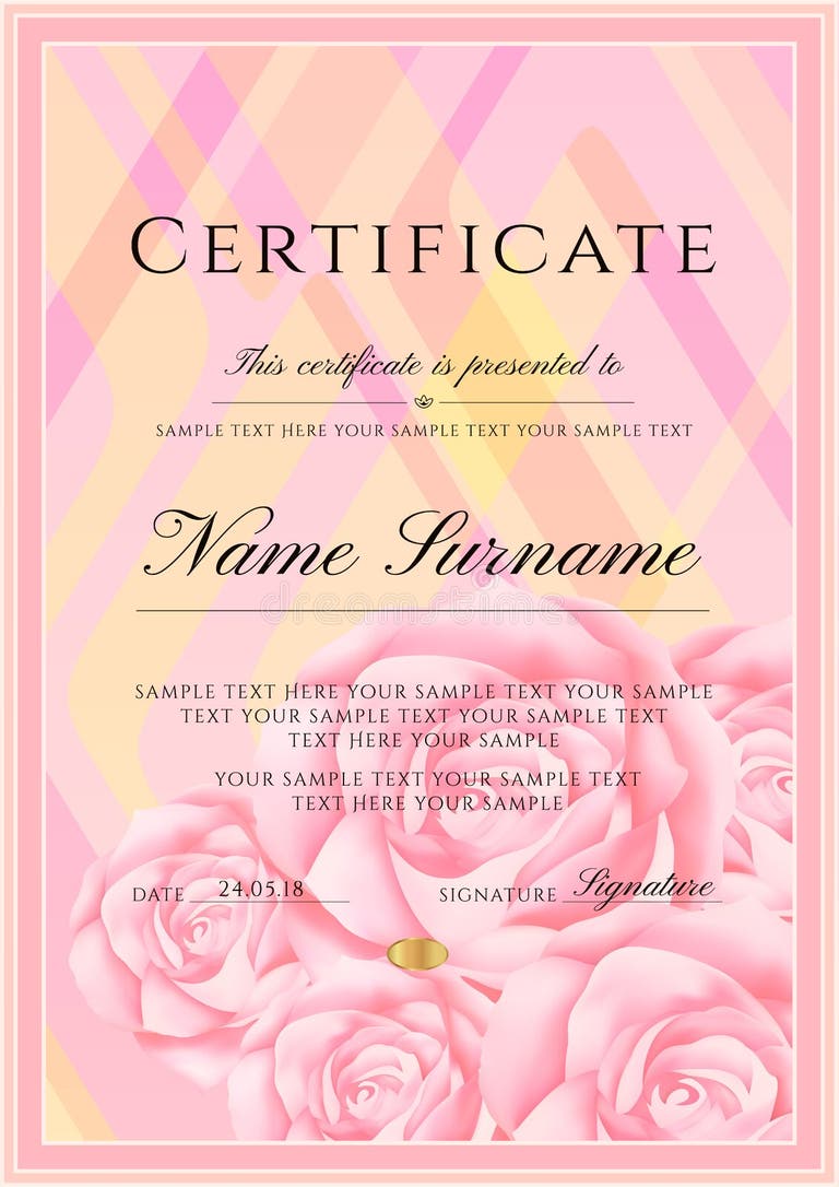 Pink Appreciation Template Stock Illustrations – 1,938 Pink ...