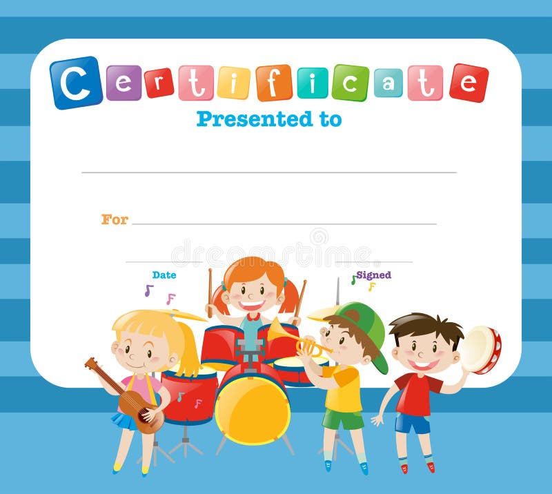 Cartoon Certificate Templates