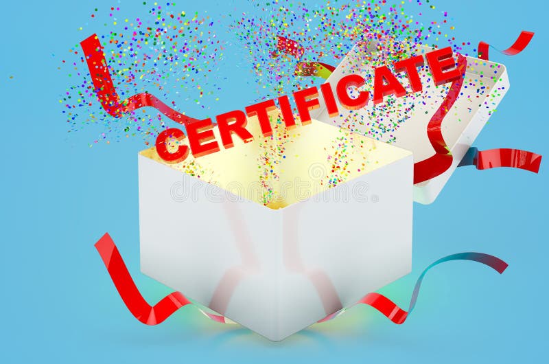 CERTIFICATE Text Written on Orange Stamp Sign Stock Illustration ...